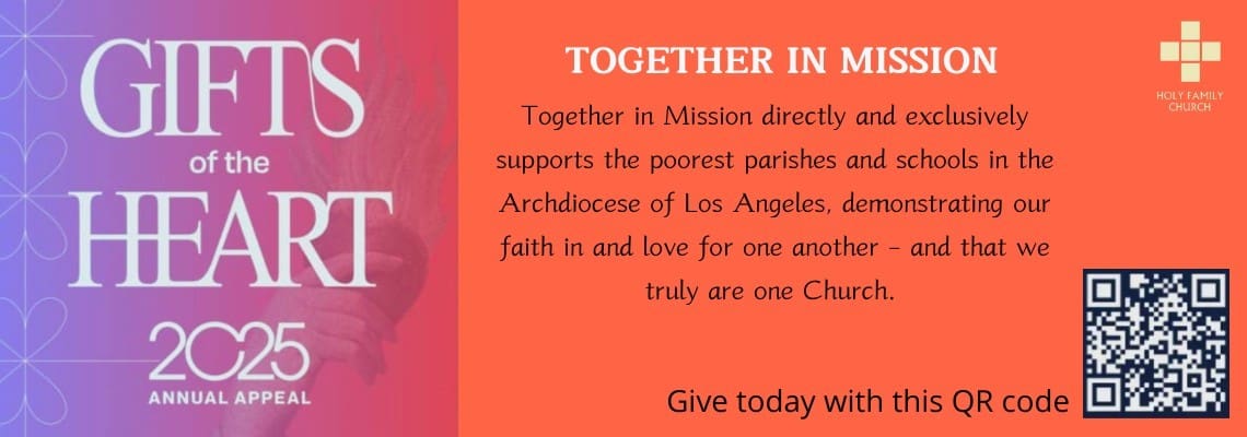 Together in Mission 2025 - Holy Family Church