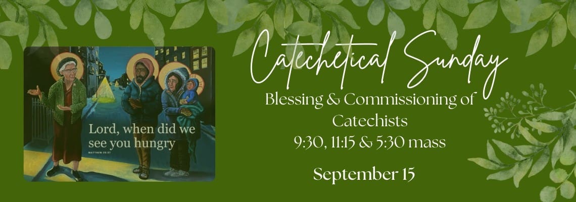 Catechetical Sunday - Holy Family Church